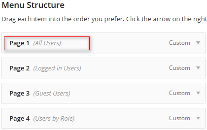Navigation Menu Permissions - WPFront